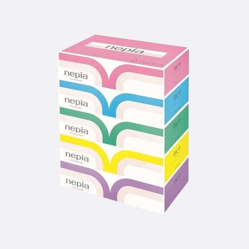 Nepia Premium Soft Tissue 180 pairs 5 packs