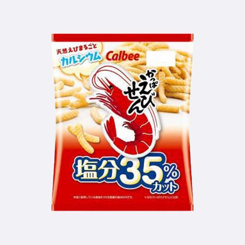 Calbee Kappa Ebisen Salt 35% Cut 68g