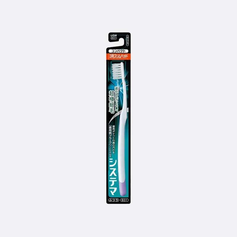 Systema toothbrush compact 3 rows slim normal