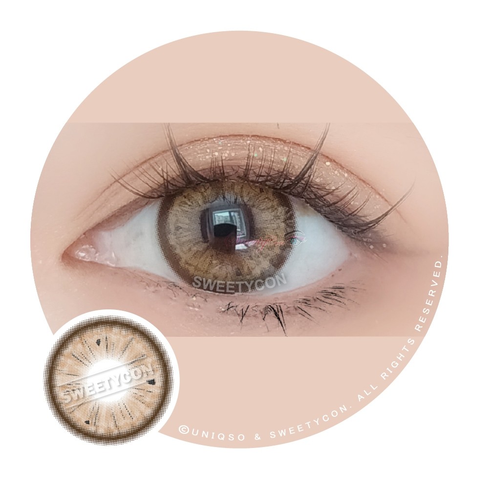甜美果汁橙隐形眼镜 Sweety Fruit Juice Orange Colored Contact Lenses