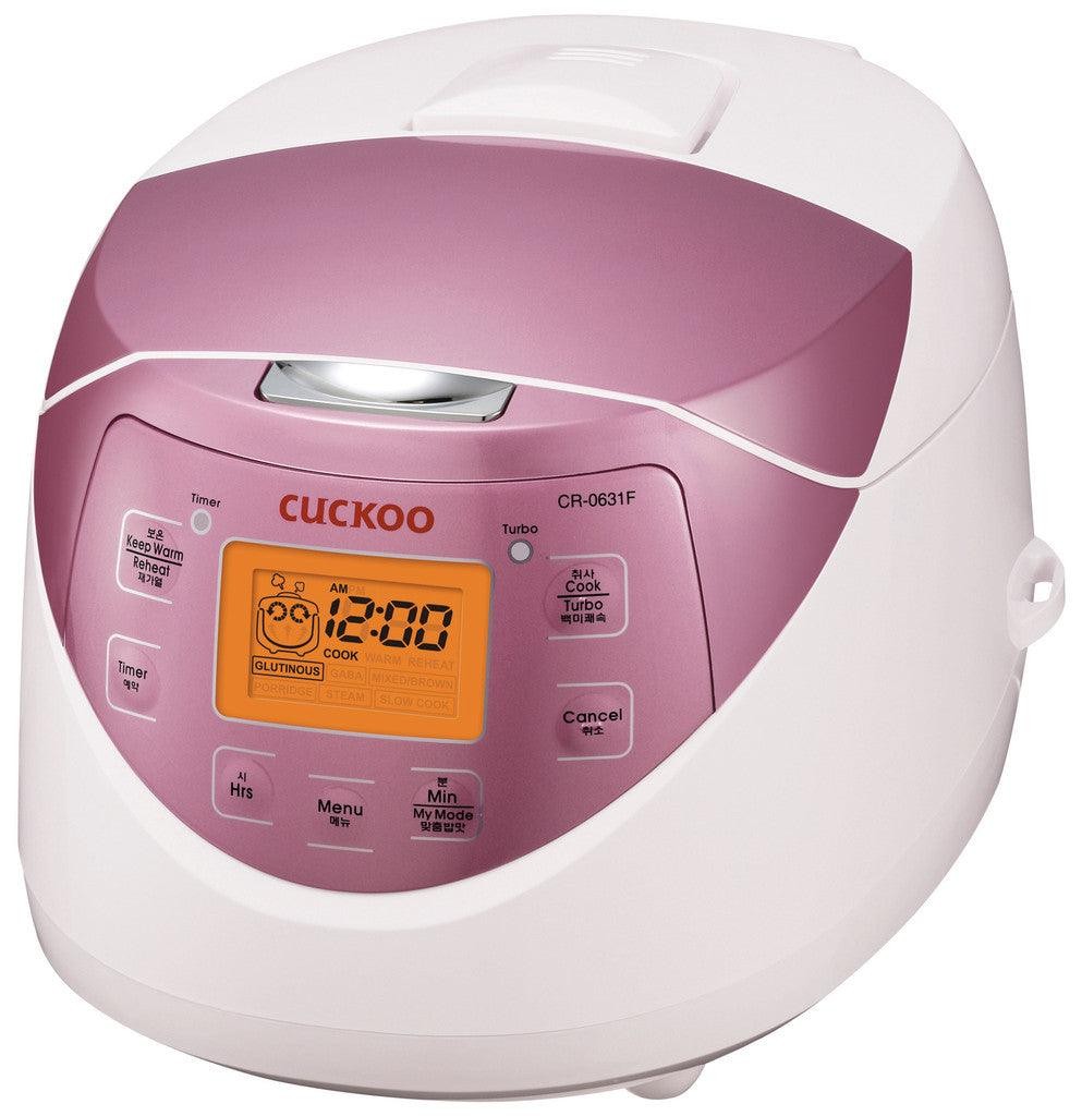 CR-0631F: Cuckoo Rice Cooker, 6 Cups