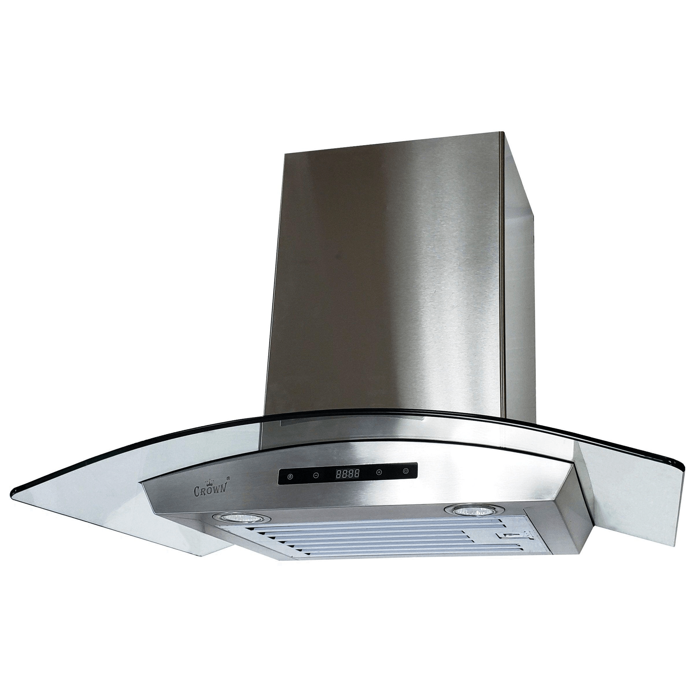 Crown Range Hood PRO-D01/30| 30"| 800 CFM| Stainless Steel| Wall Mount