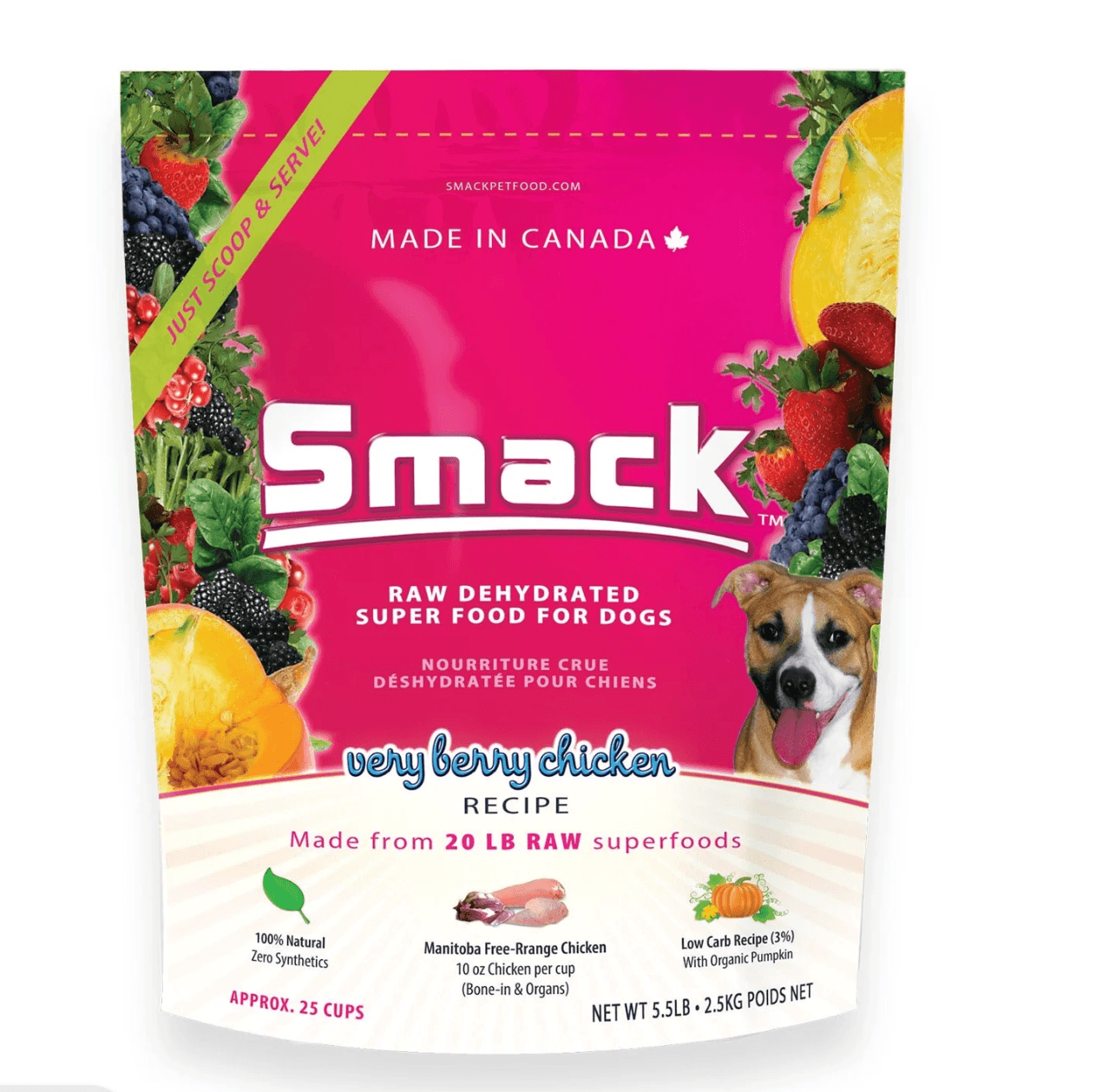Smack Raw Dehydrated Super Food for Dog