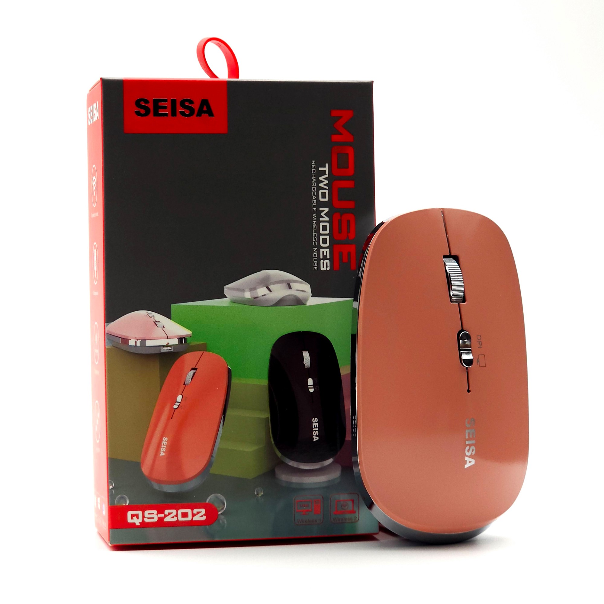 MOUSE 2.5G+BLUETOOTH RECARGABLE QS-202