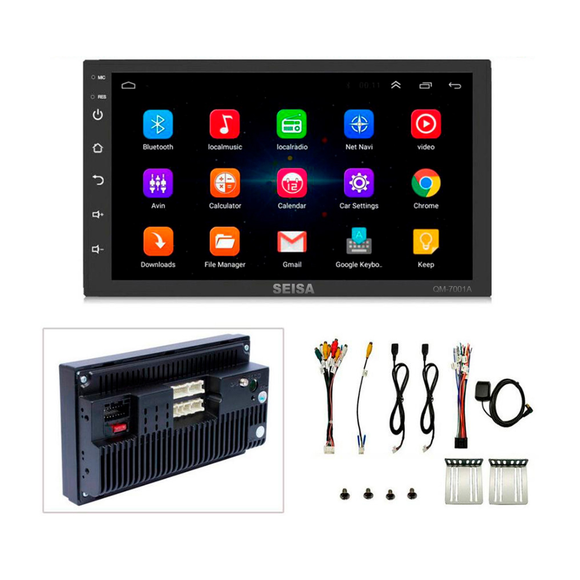 REPRODUCTOR ANDROID MP5 PARA AUTO 7¨ QM-7001A