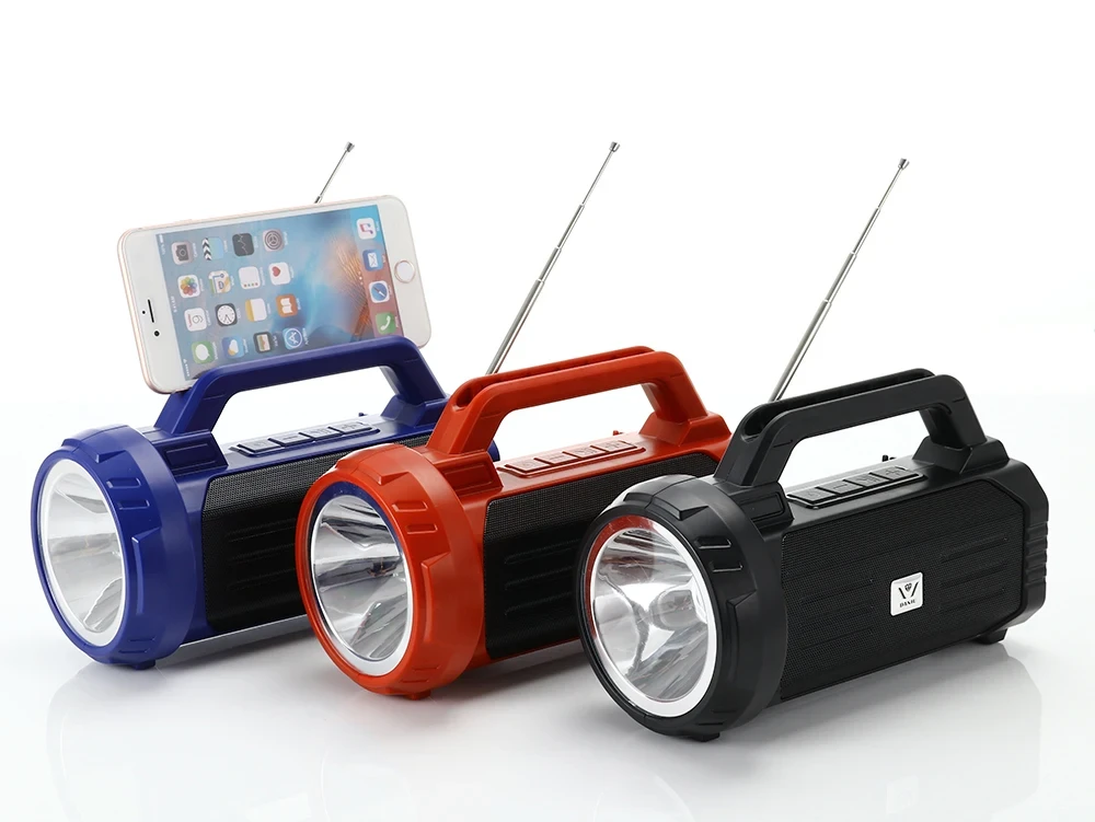 PARLANTE PORTATIL BLUETOOTH CON LINTERNA WSA-864