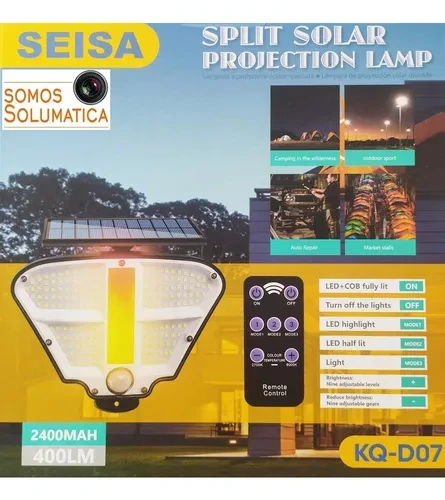 FOCO LED CON SENSOR KQ-D07