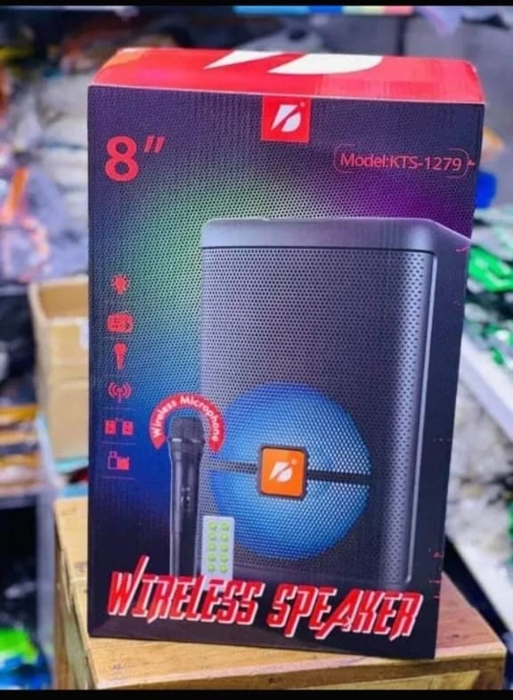 PARLANTE PORTATIL BLUETOOTH 8 KTS-1279