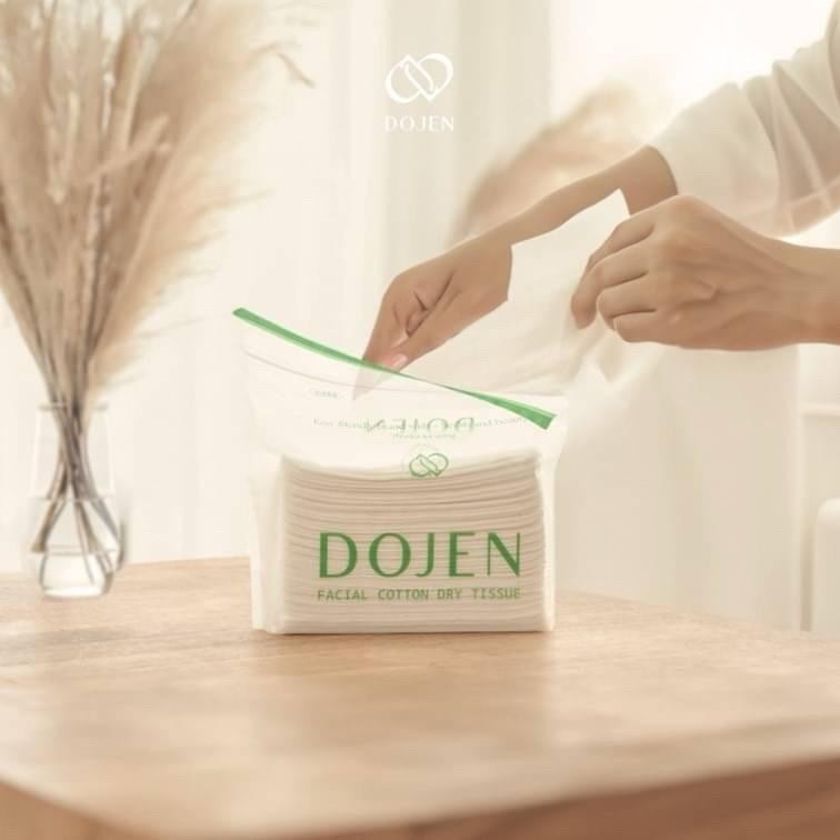 Dojen Facial Cotton Dry Tissue-150pcs