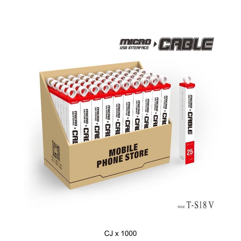 CABLE MICRO 0.25M T-S18