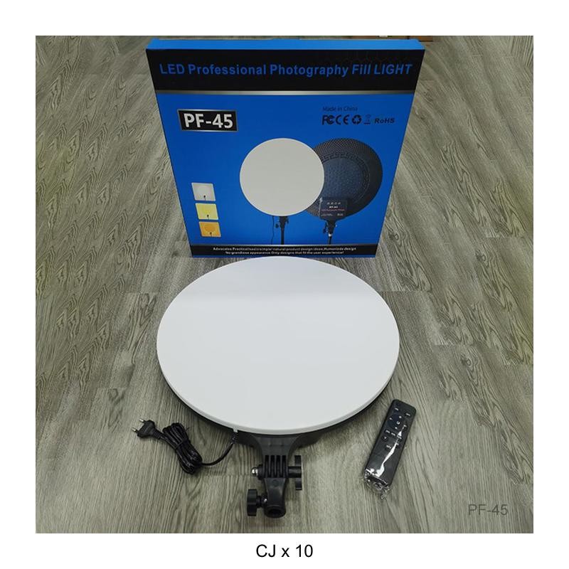 PF-45 TRES COLOR LUZ LED DE FOTOGRAFIA 18" PF45