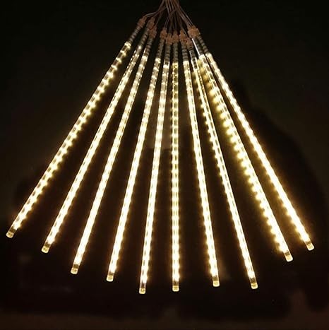 EXTENSION DE LUCES LED LLUVIA LUZ BLANCA CALIDA HCP155