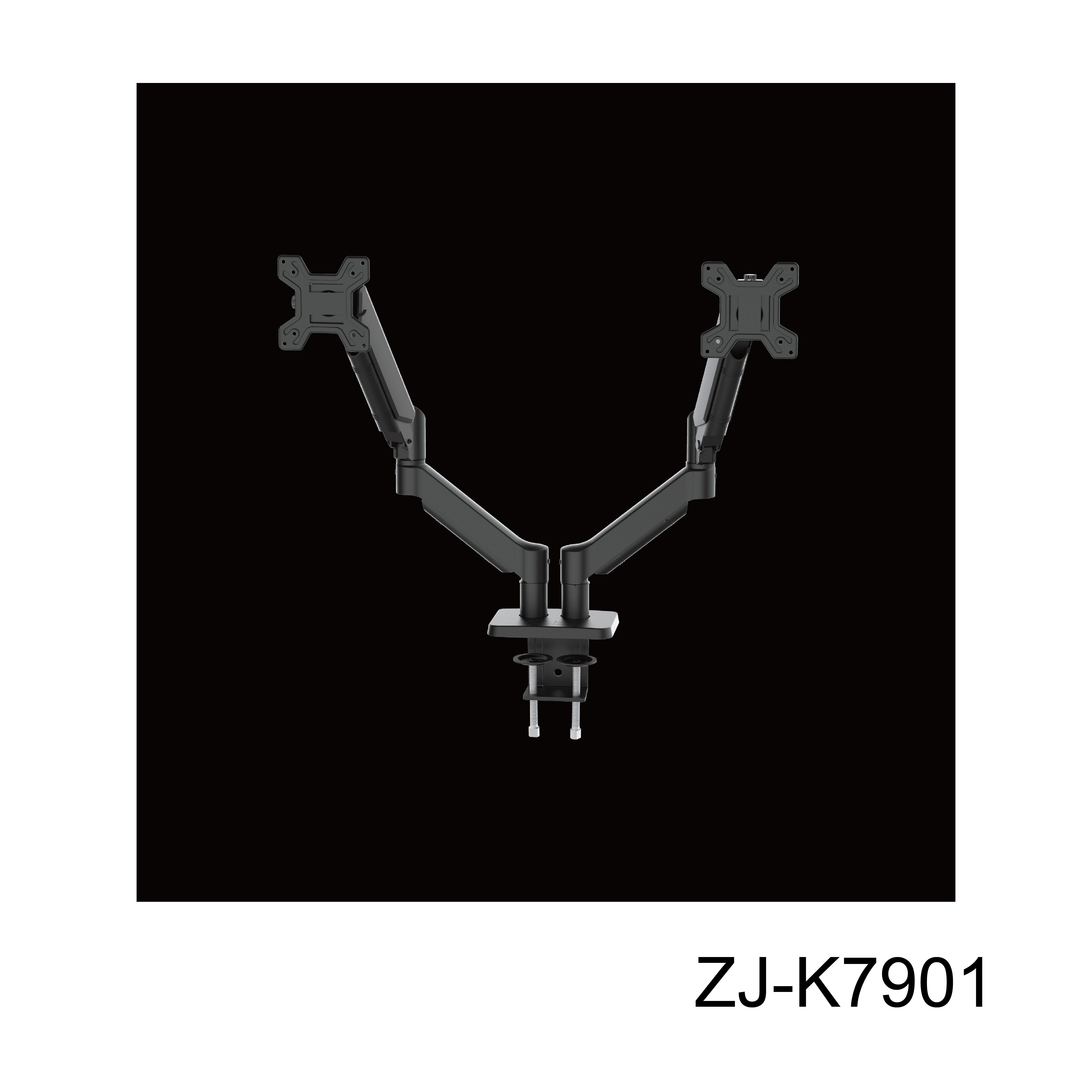 ZJ-K7901 SOPORTE BRAZO PARA DOBLE MONITOR