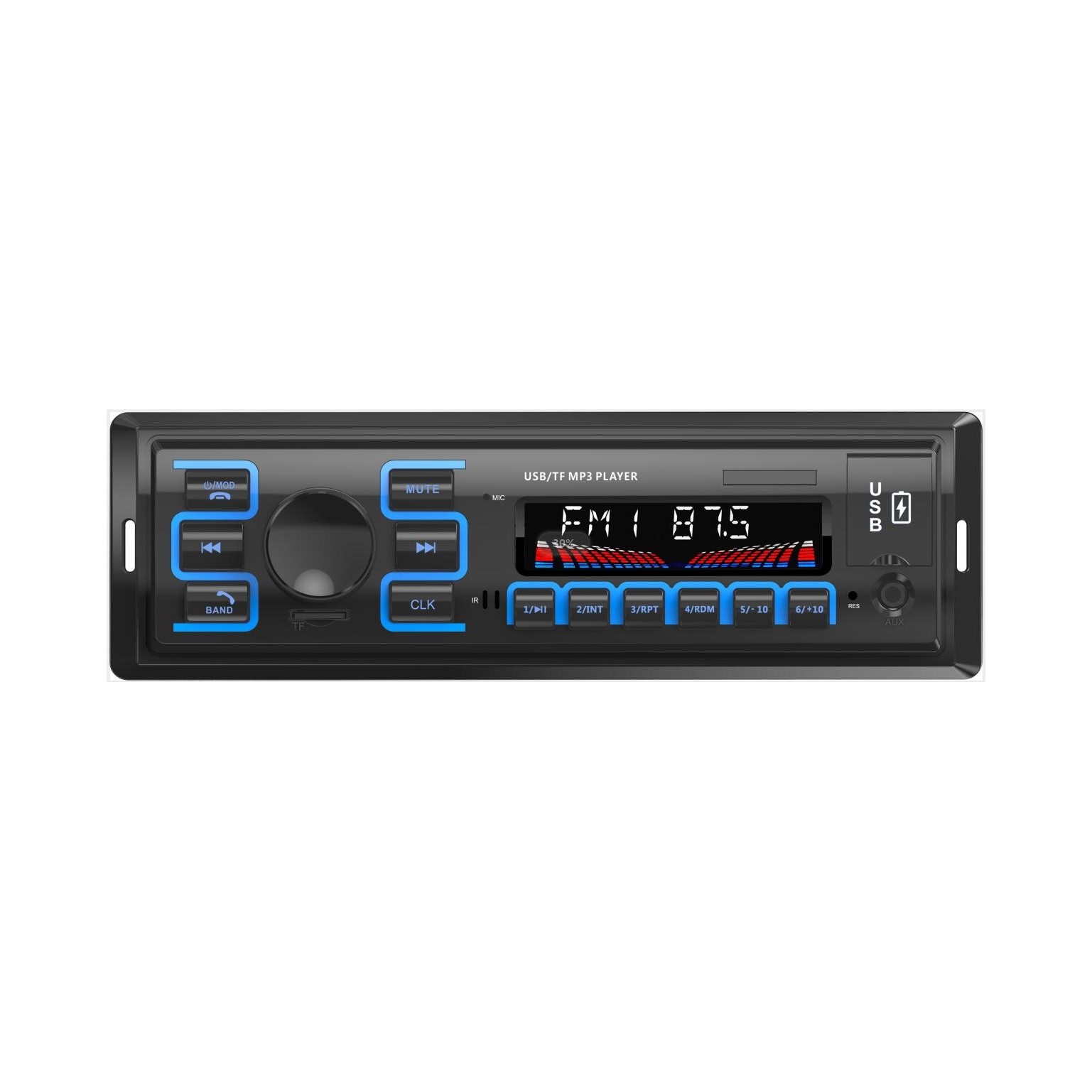 QM-2201 Player MP3/USB Pantalla LCD Control Bluetooth App al por mayor
