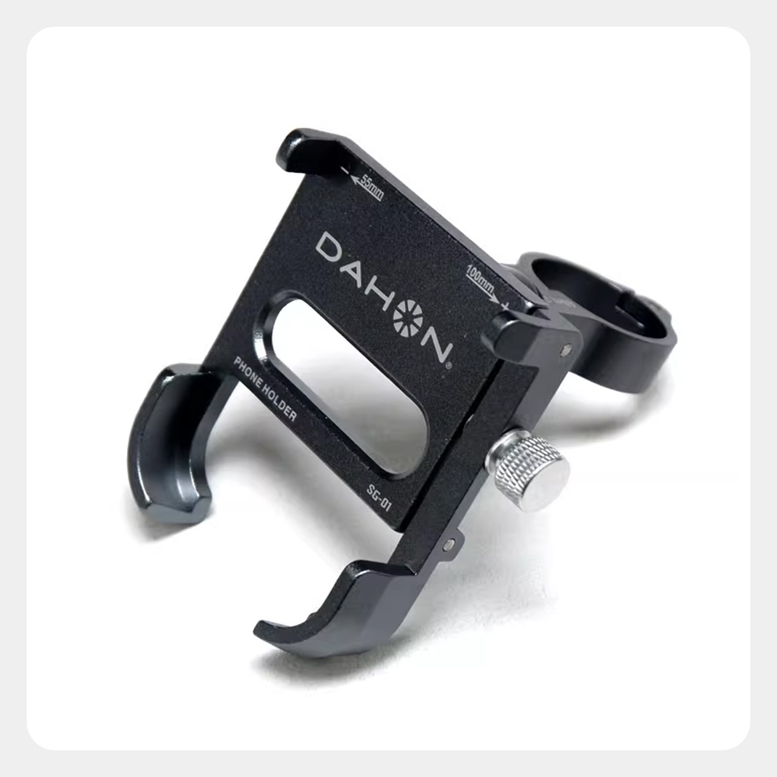 Dahon Aluminium Mobile Phone Holder, Titanium