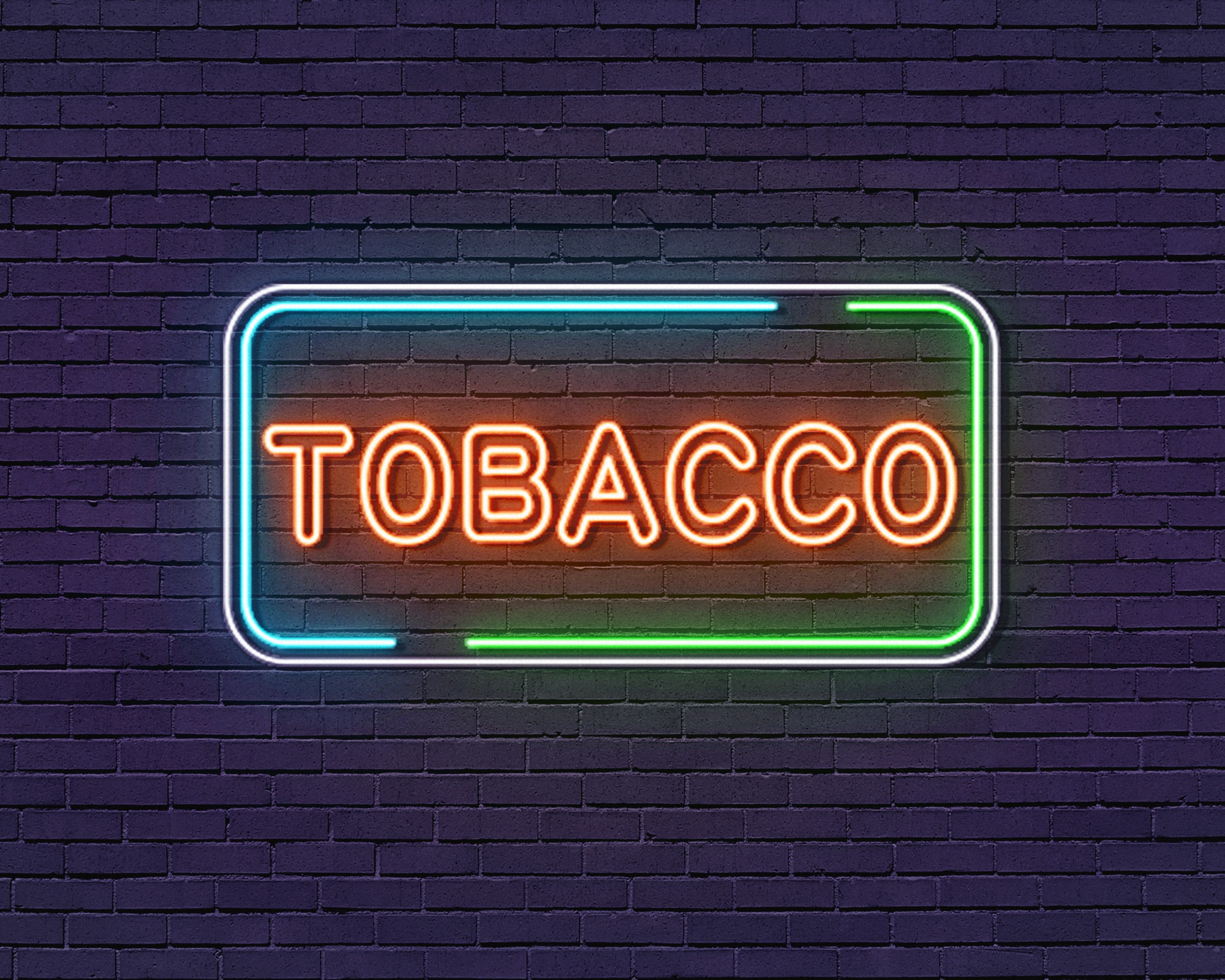 LED Acrylic TOBACCO Sign